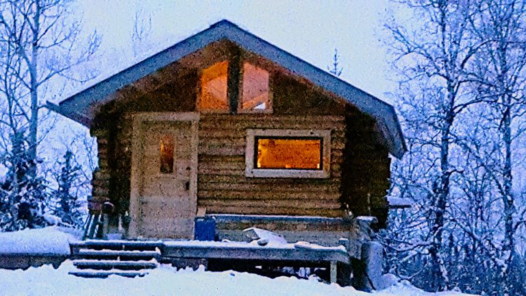 Wintergreen, our most rustic cabin